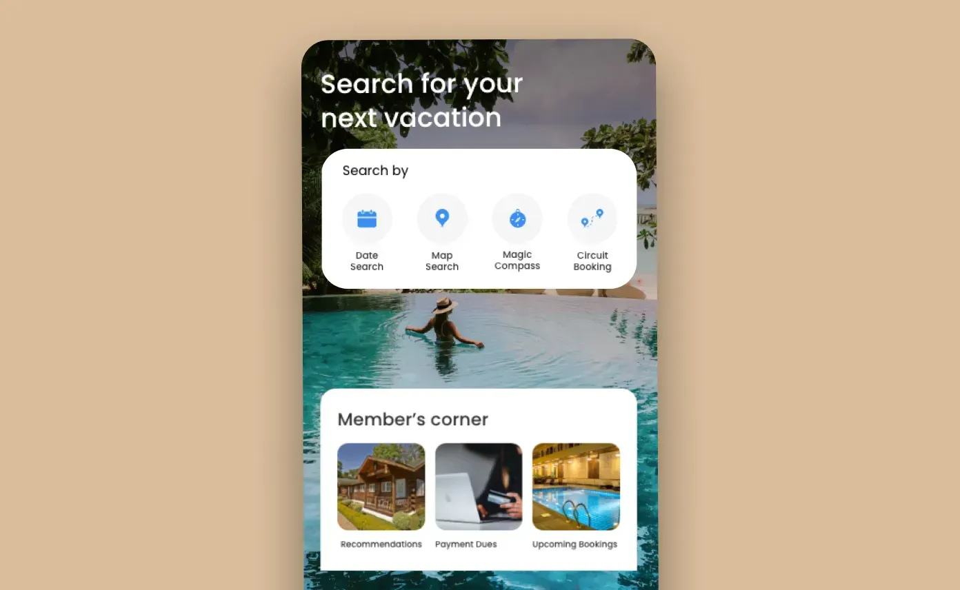Club Mahindra Membership Portal Case Study | Spinach Experience Design