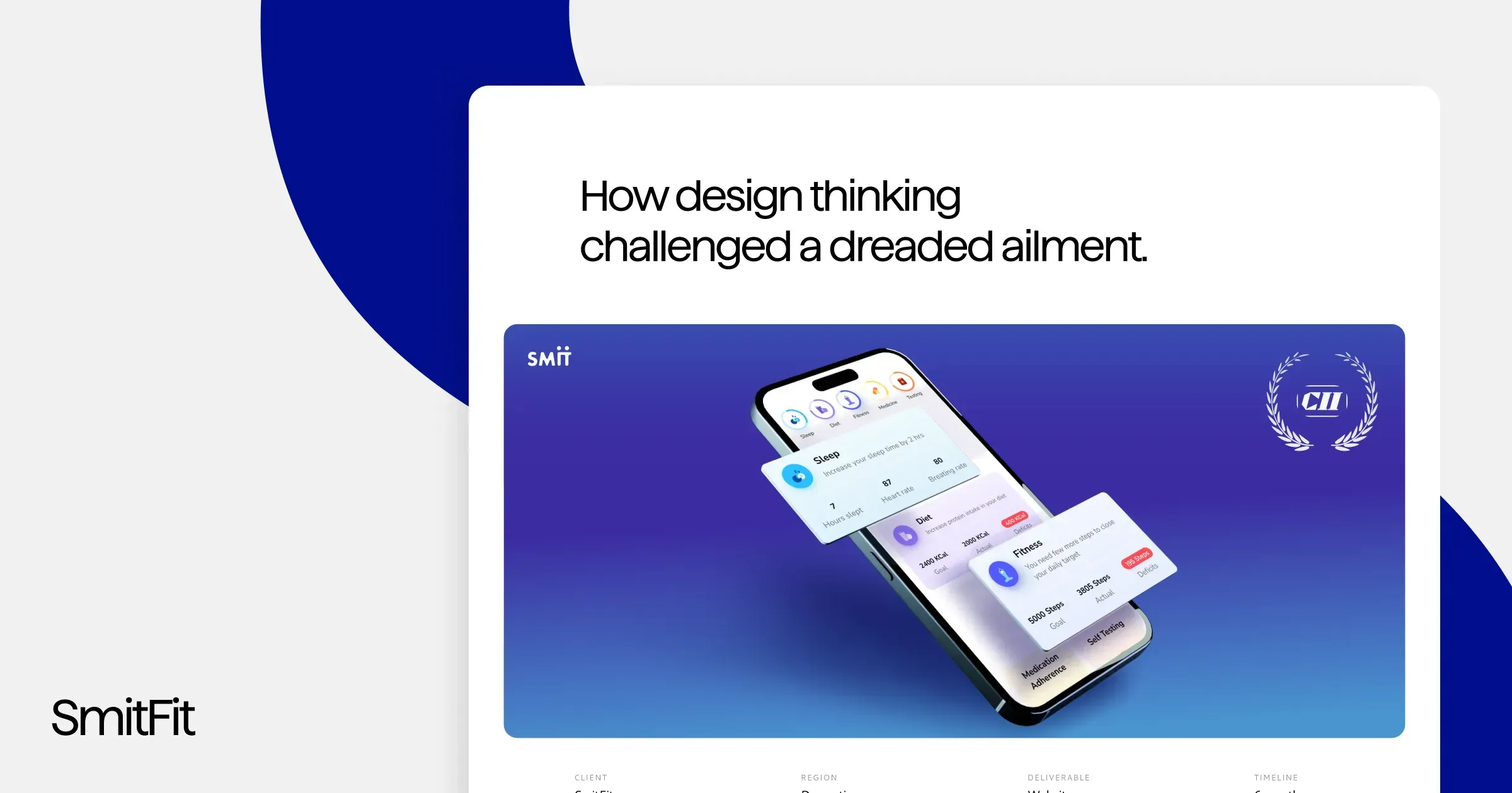 Smit Fit Case Study | Spinach Experience Design