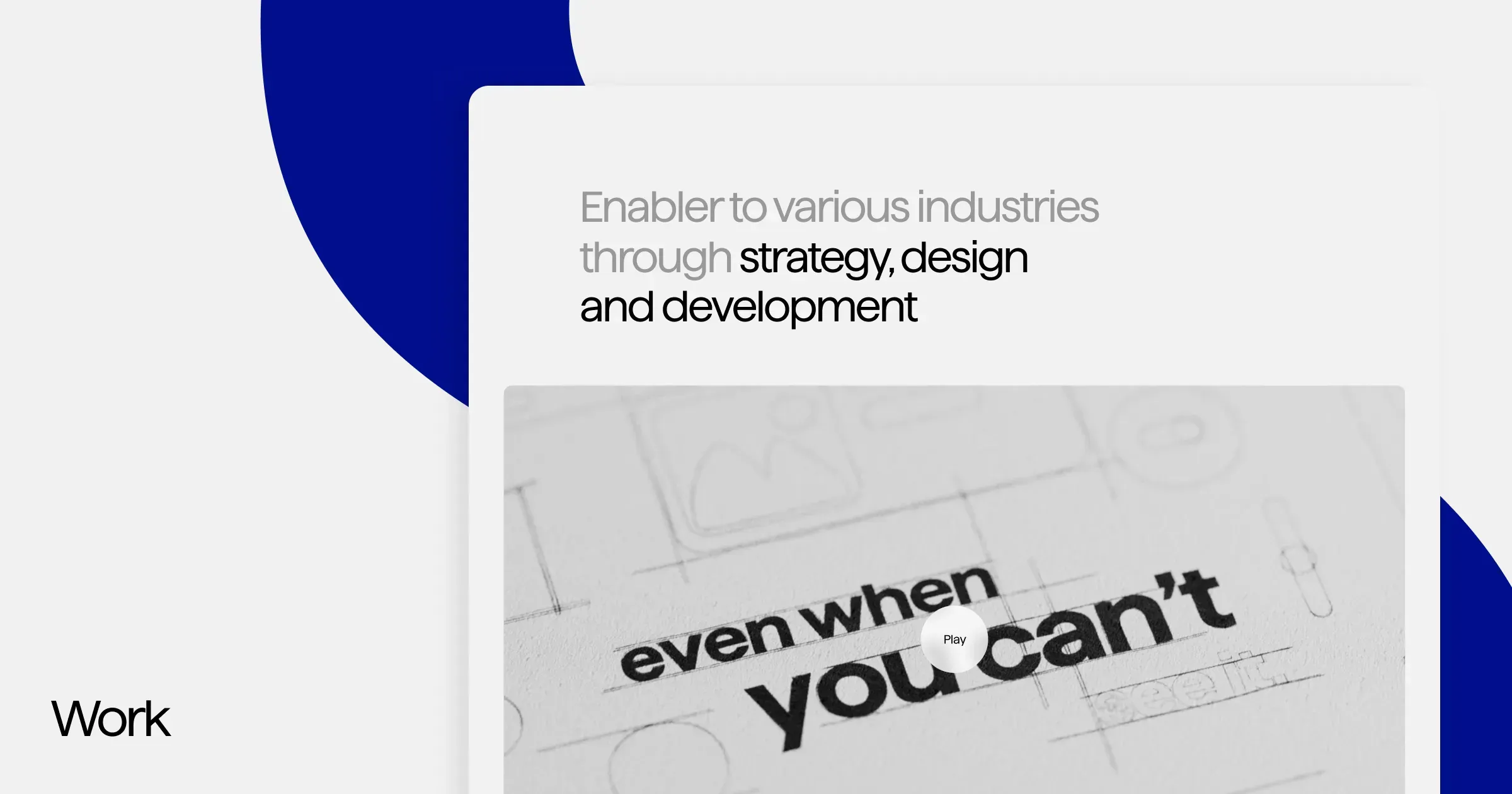 Work | Spinach Experience Design